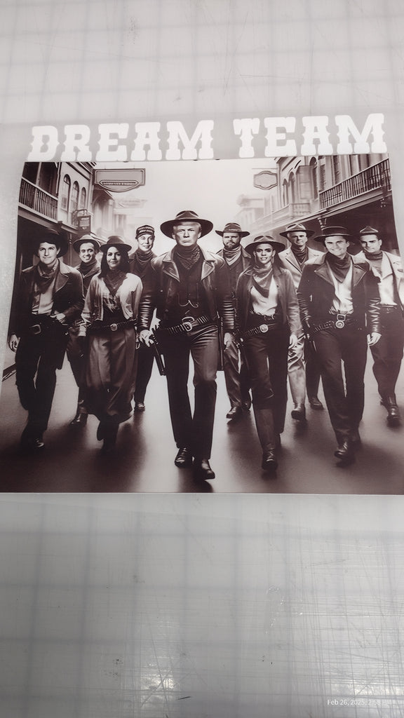 Dream team Trump DTF Transfer – Marcum Custom Graphics