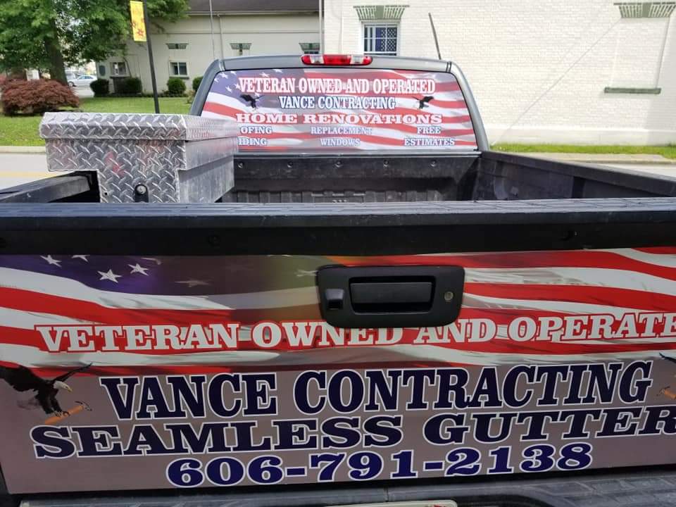 Custom Business Tailgate Wrap – Marcum Custom Graphics