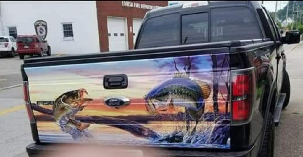Bass Tailgate Wrap – Marcum Custom Graphics